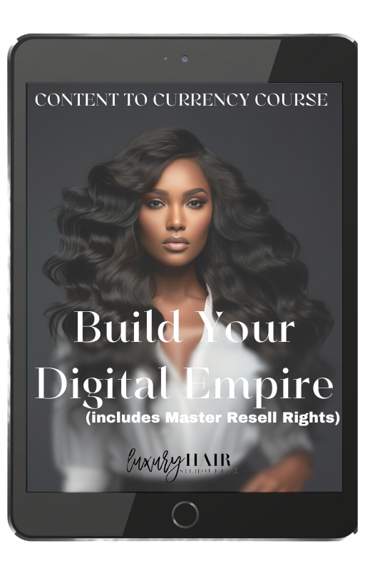 Digital Products – Luxury Hair Silhouette